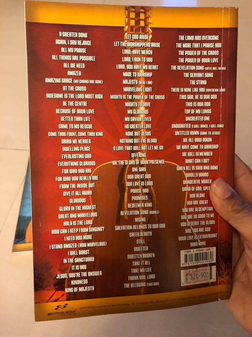 Top 100 Praise & Worship Guitar Chord Songbooks Volume 1-3, Everything Else on Carousell
