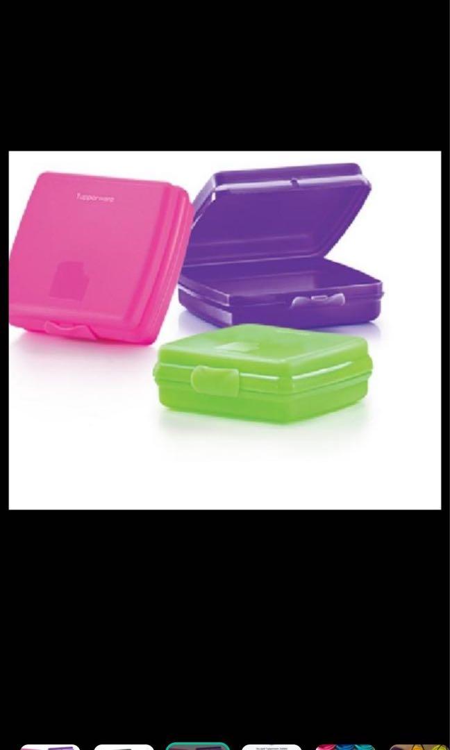 Tupperware Compact Lunch Box, Furniture & Home Living, Kitchenware ...