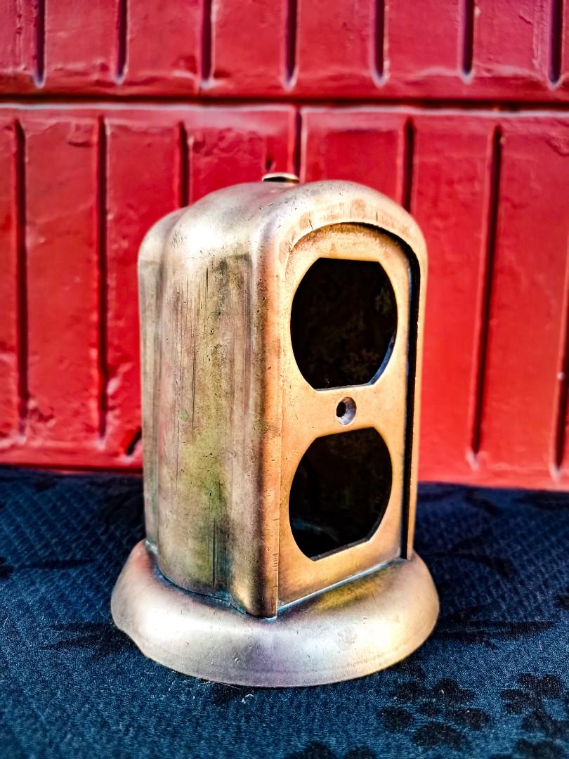 Vintage 1920s Tombstone Floor Mount Electrical Outlet, Hobbies & Toys ...