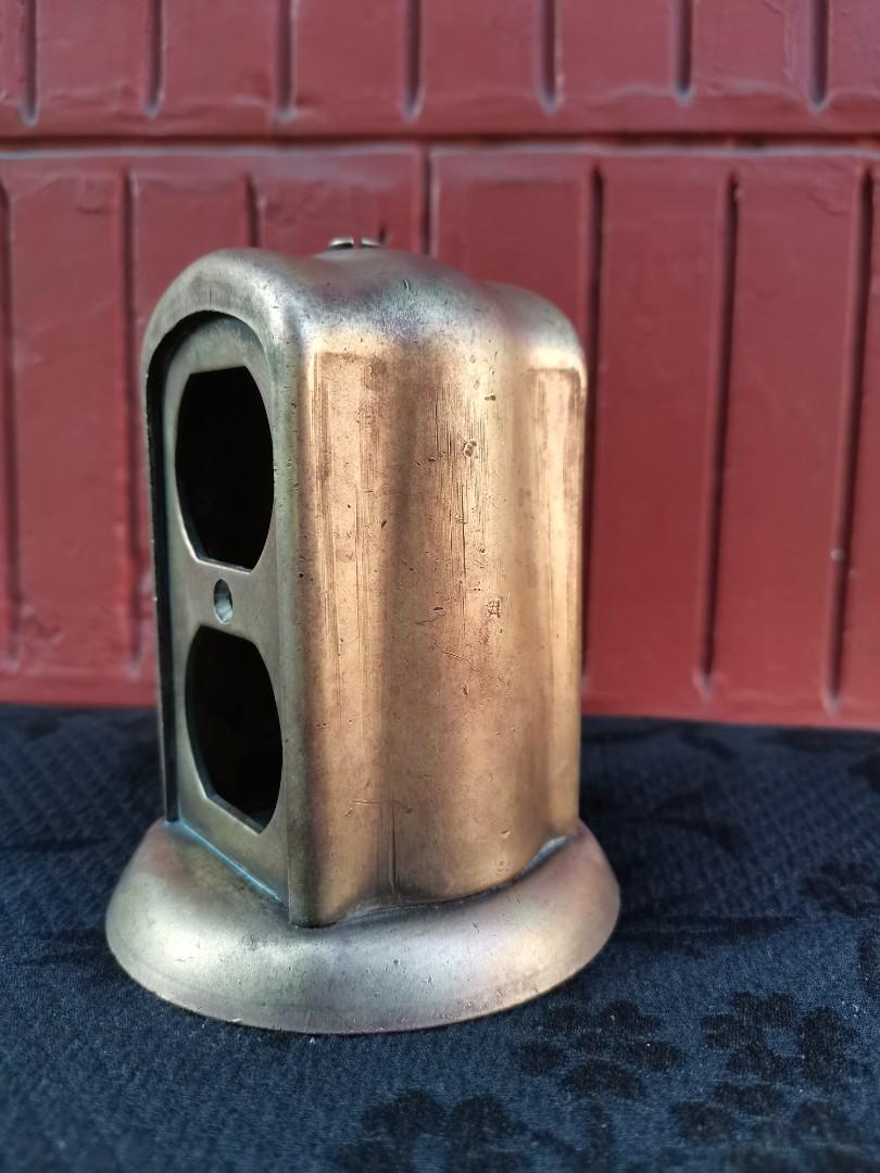 Vintage 1920s Tombstone Floor Mount Electrical Outlet, Hobbies & Toys ...