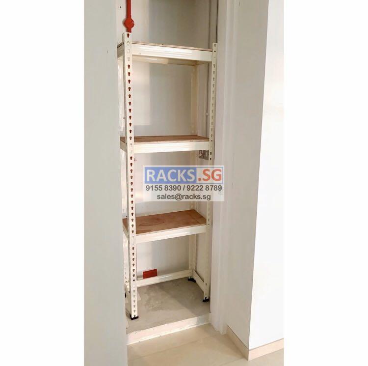 Boltless Rack w Plywood Shelves!FREE Delivery & Installation, Furniture ...