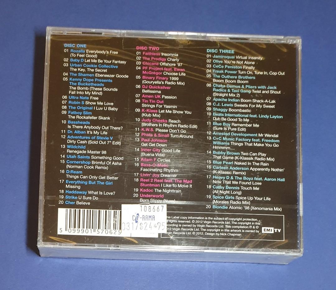 Now That's What I Call 90s Dance. Brand New 3CD Box Set, TV & Home ...