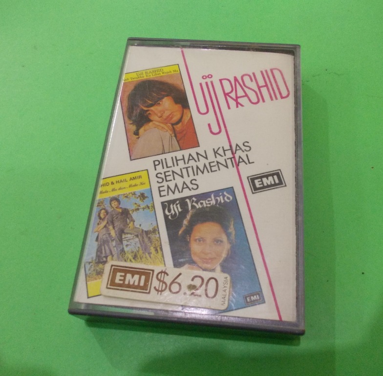 CASSETTE / KASET UJI RASHID : PILIHAN KHAS SENTIMENTAL EMAS ALBUM (1988 ...
