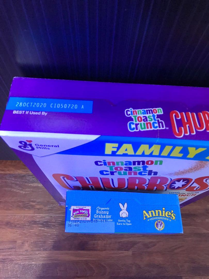 Cinnamon Toast Crunch Churros & Bunny Grahams, Food & Drinks, Homemade ...