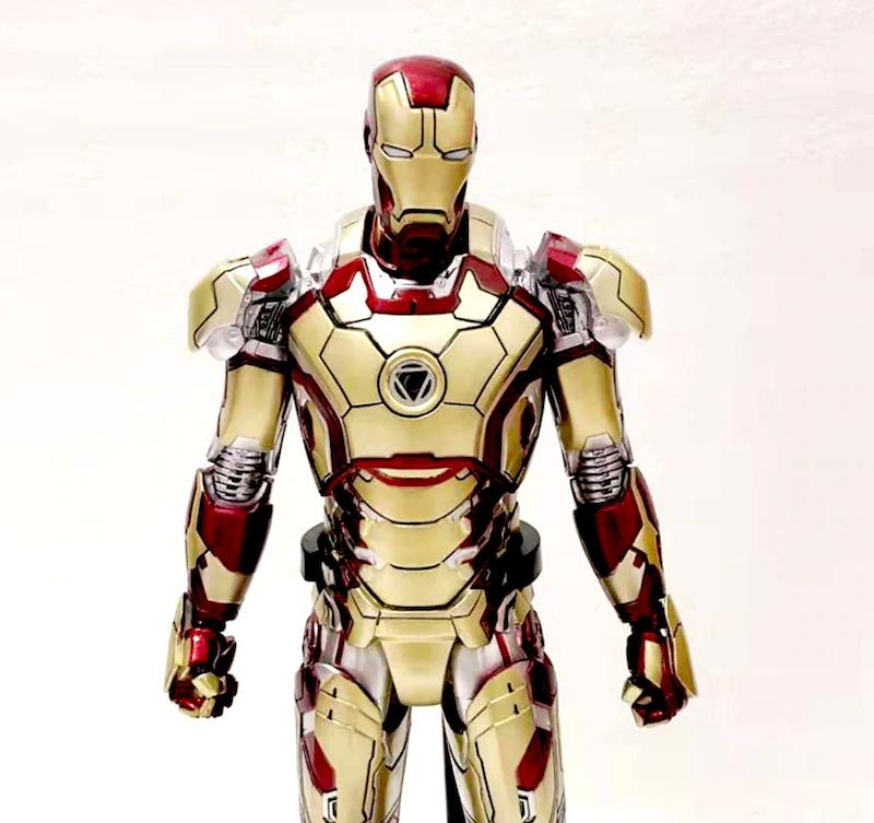 Crazy Toys Avengers EMPIRE TOYS IRON MAN MARK 42 1/6 Scale Collectible Figure MK42 31cm Statue ...