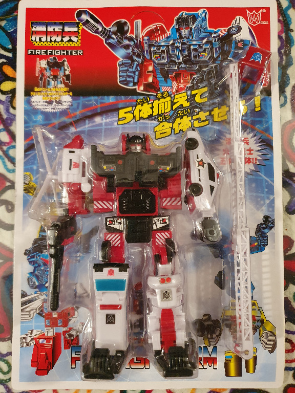 Fire Fighter AKA Transformers Defensor KO, Hobbies & Toys, Toys & Games ...