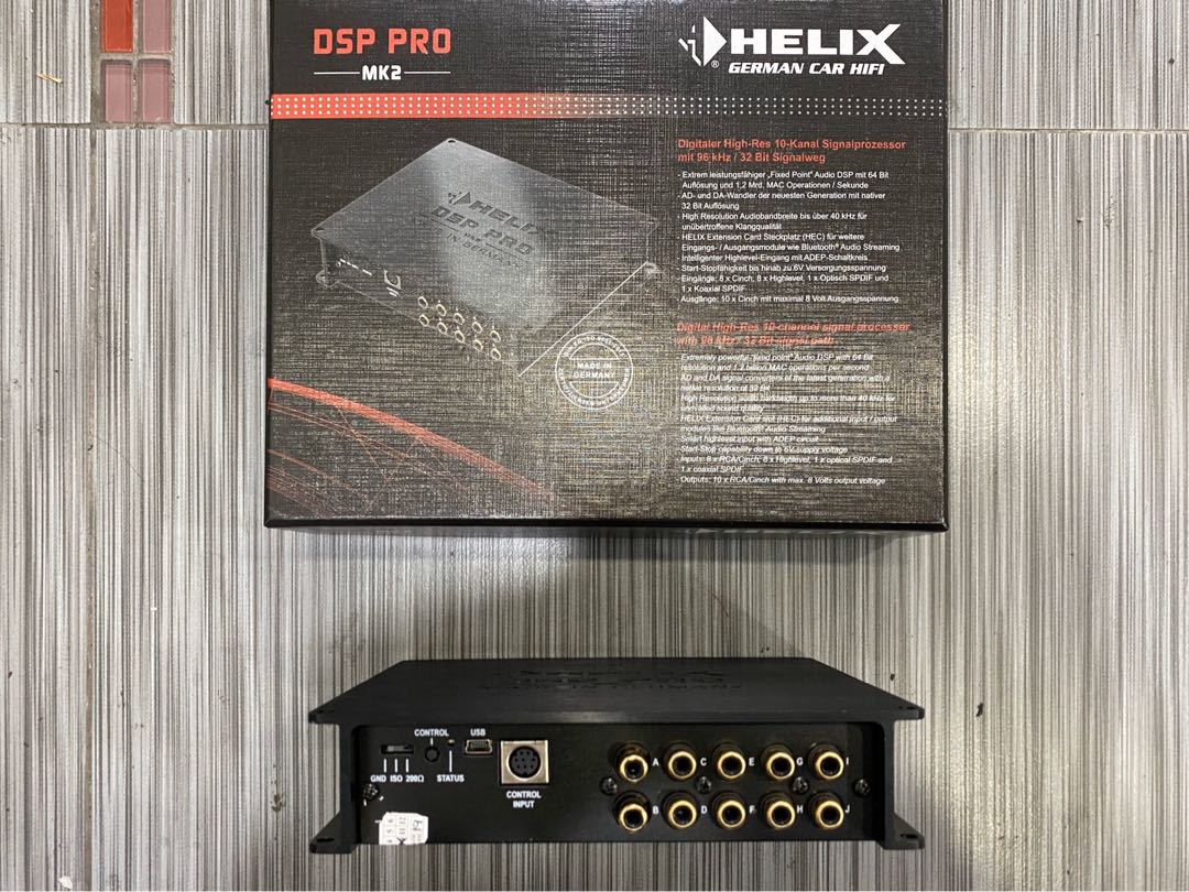 Helix DSP Pro Mk2 / URC 3, Car Accessories, Accessories on Carousell