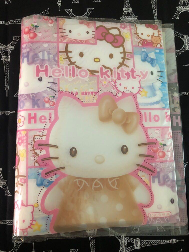 Hello Kitty A4 file folder, Hobbies & Toys, Stationery & Craft ...