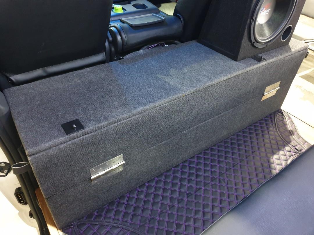Hiace rear storage box, Car Accessories, Accessories on Carousell