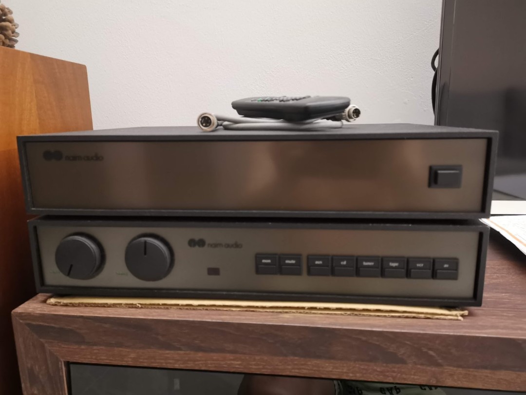 NAIM NAC102 + NAP180 pre power amplifier not McIntosh dynaudio ...