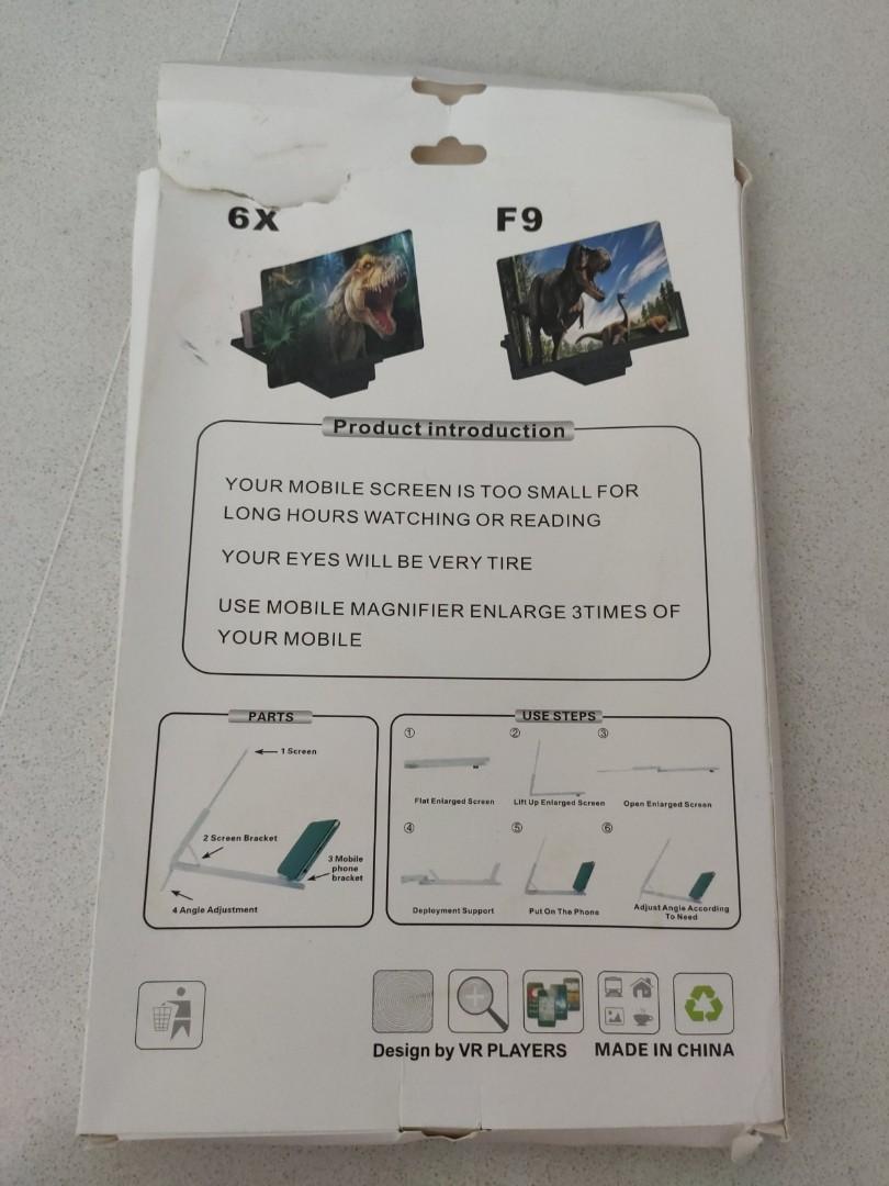 New 12 Inches Enlarged Screen For All Types Of Handphone, Mobile Phones ...