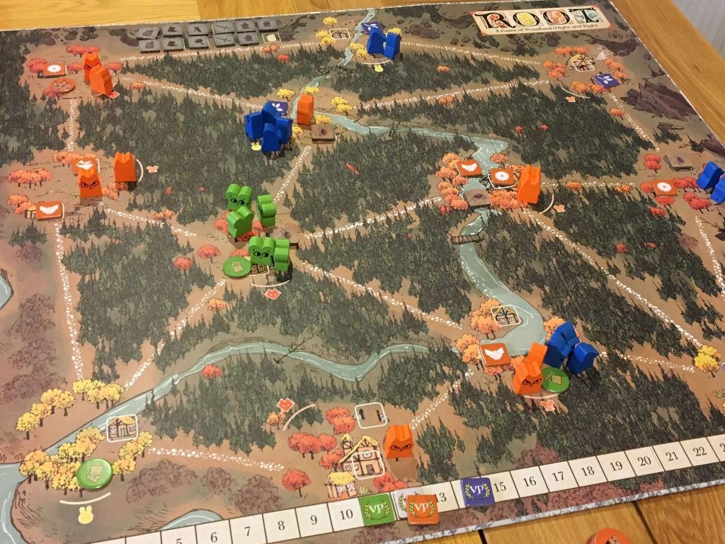 Root Board Game + Riverfolk & Underworld Expansions, Toys & Games ...