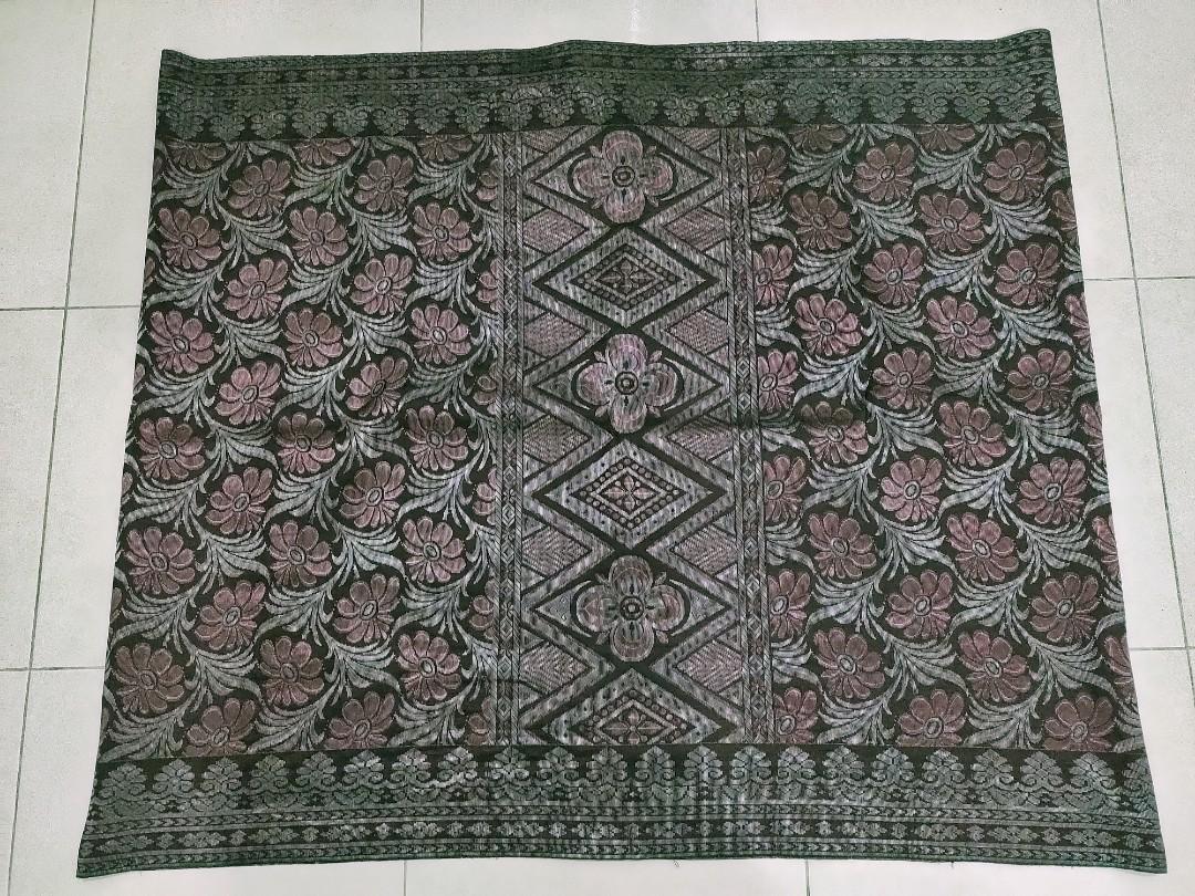 Sampin songket raya, Men's Fashion, Muslim Wear, Baju Melayu on Carousell