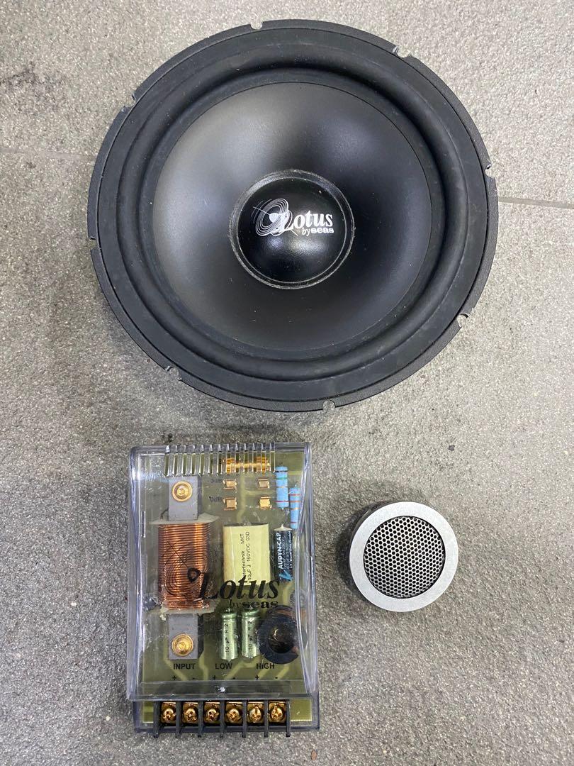 Seas lotus performance component speakers with passive crossover, Car ...