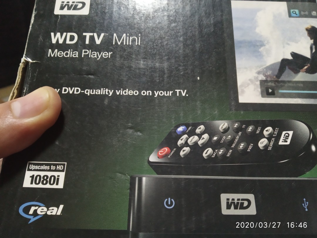 Wd tv mini media player, TV & Home Appliances, TV & Entertainment, Blu ...