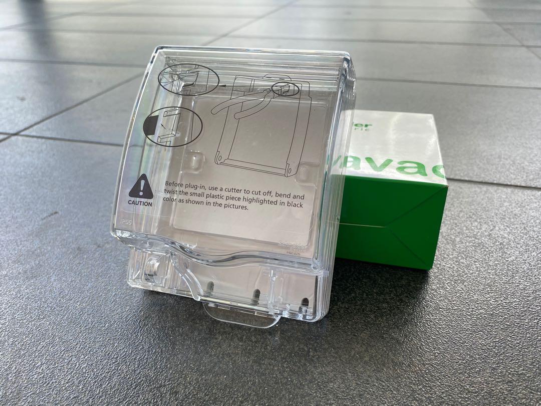 WTS IP55 Weatherproof Single Gang Socket Cover, TV & Home Appliances ...