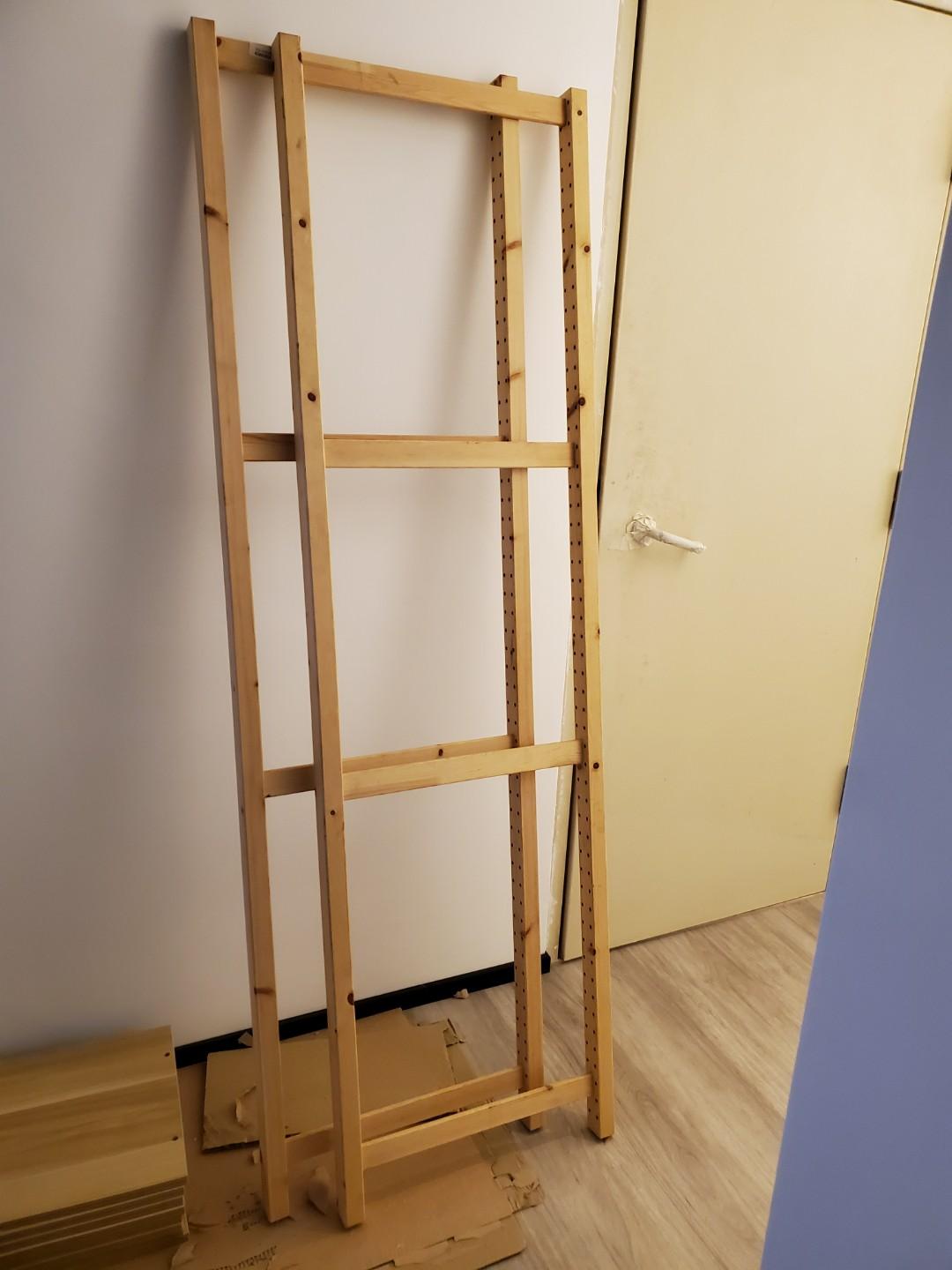 2 Ikea Ivar side unit shelving/shelf system, Furniture & Home Living ...