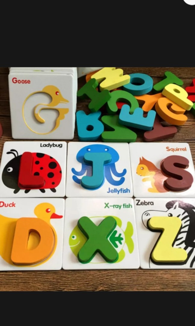 Alphabet Toys, Hobbies & Toys, Toys & Games on Carousell
