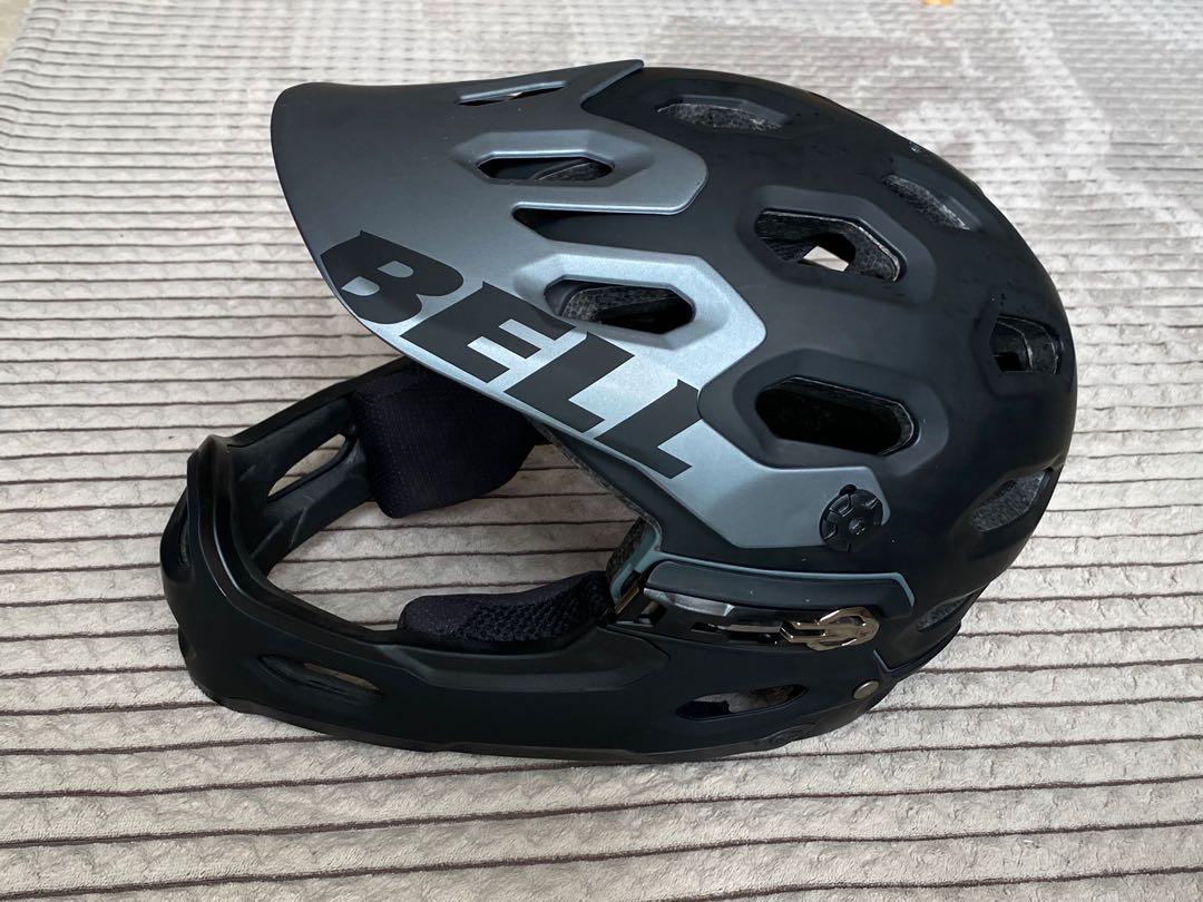 Bell Super detachable full face helmet for mtb, Sports Equipment ...