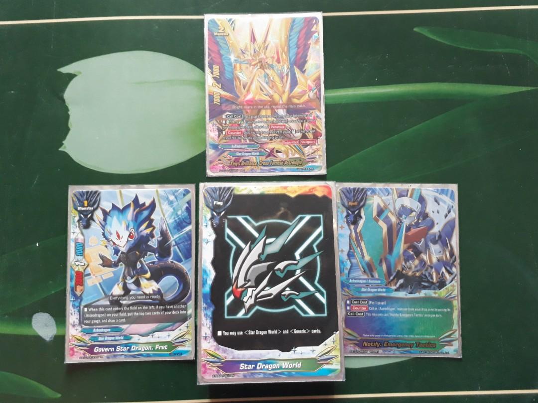 Buddyfight Astrodragon deck, Toys & Games, Board Games & Cards on Carousell
