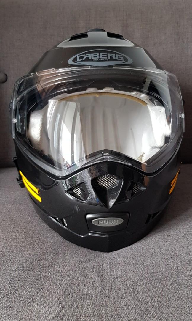 Caberg Duke Modular Helmet (M) without inner liner, Motorcycles ...