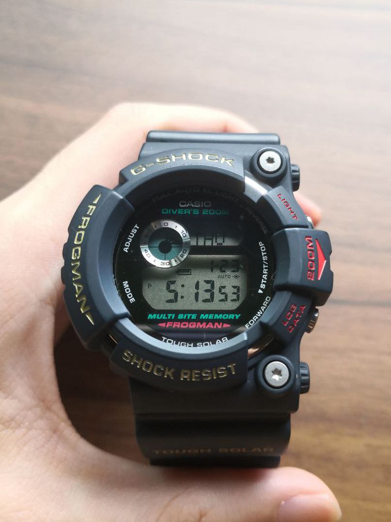 Casio G Shock Frogman GW-200, Men's Fashion, Watches on Carousell