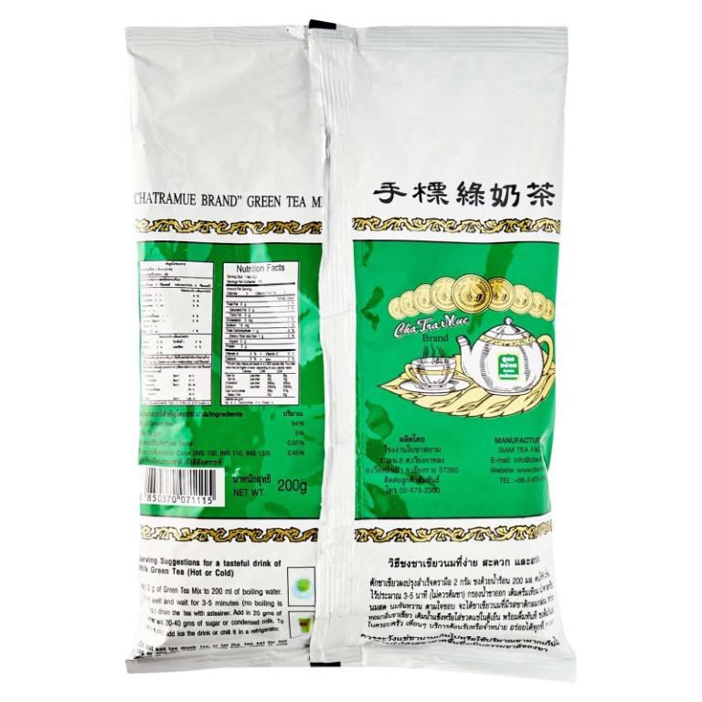 Chatramue Thai Green Tea Mix 200g, Food & Drinks, Packaged & Instant ...