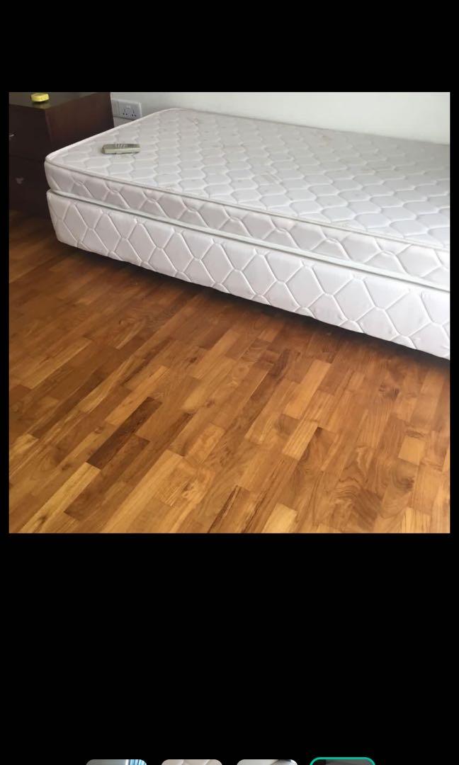 Diwan Single bed with slumberland mattress, Furniture & Home Living ...