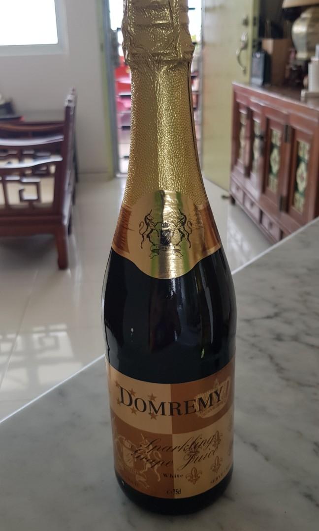 DOMREMY Sparkling White Grape Juice, Everything Else on Carousell