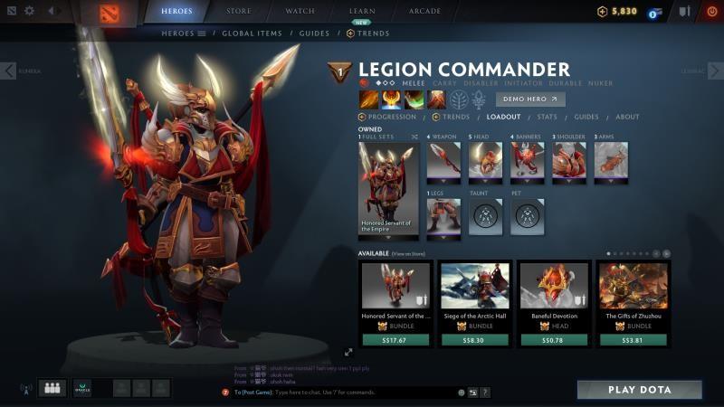 Dota 2 LC Honored Servant of the Empire, Video Gaming, Gaming ...