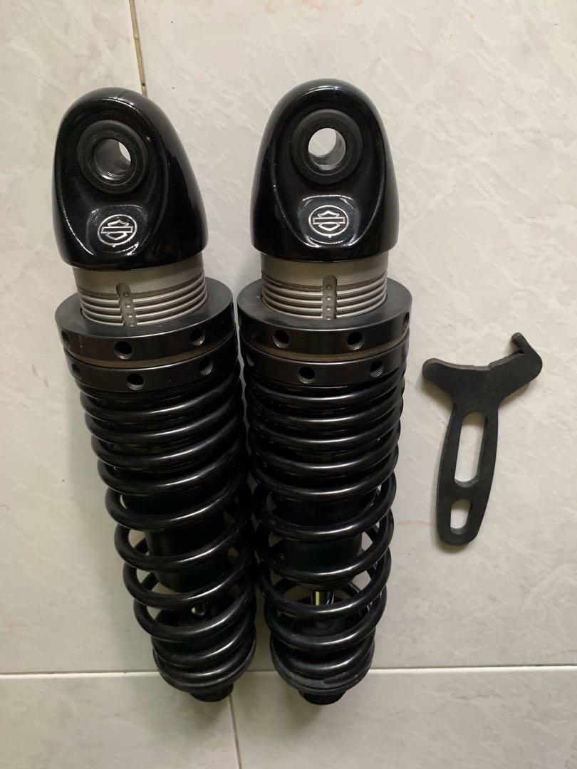 Harley Davidson Sportster 12” Eye to Eye adjustable Showa suspension ...