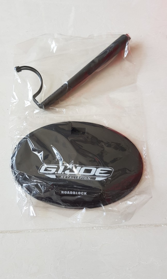 Hot toys GI Joe retaliation Roadblock stand for 1/6 scale, Hobbies ...