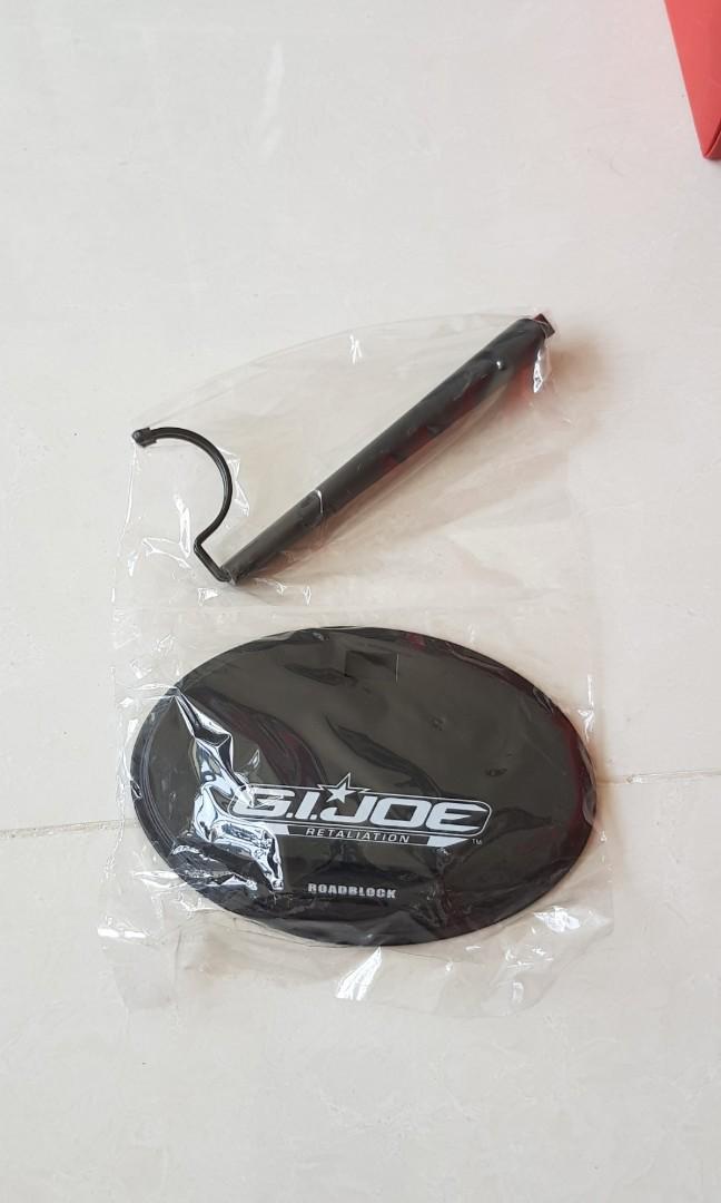 Hot toys GI Joe retaliation Roadblock stand for 1/6 scale, Hobbies ...