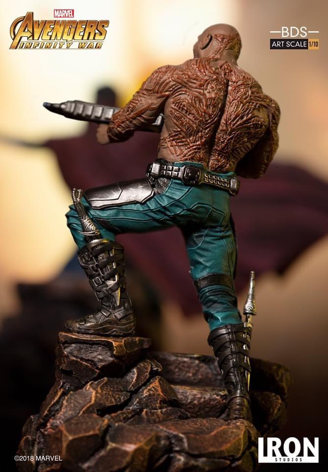 Iron Studios - Drax BDS Art Scale 1/10 - Avengers: Infinity War (Non ...
