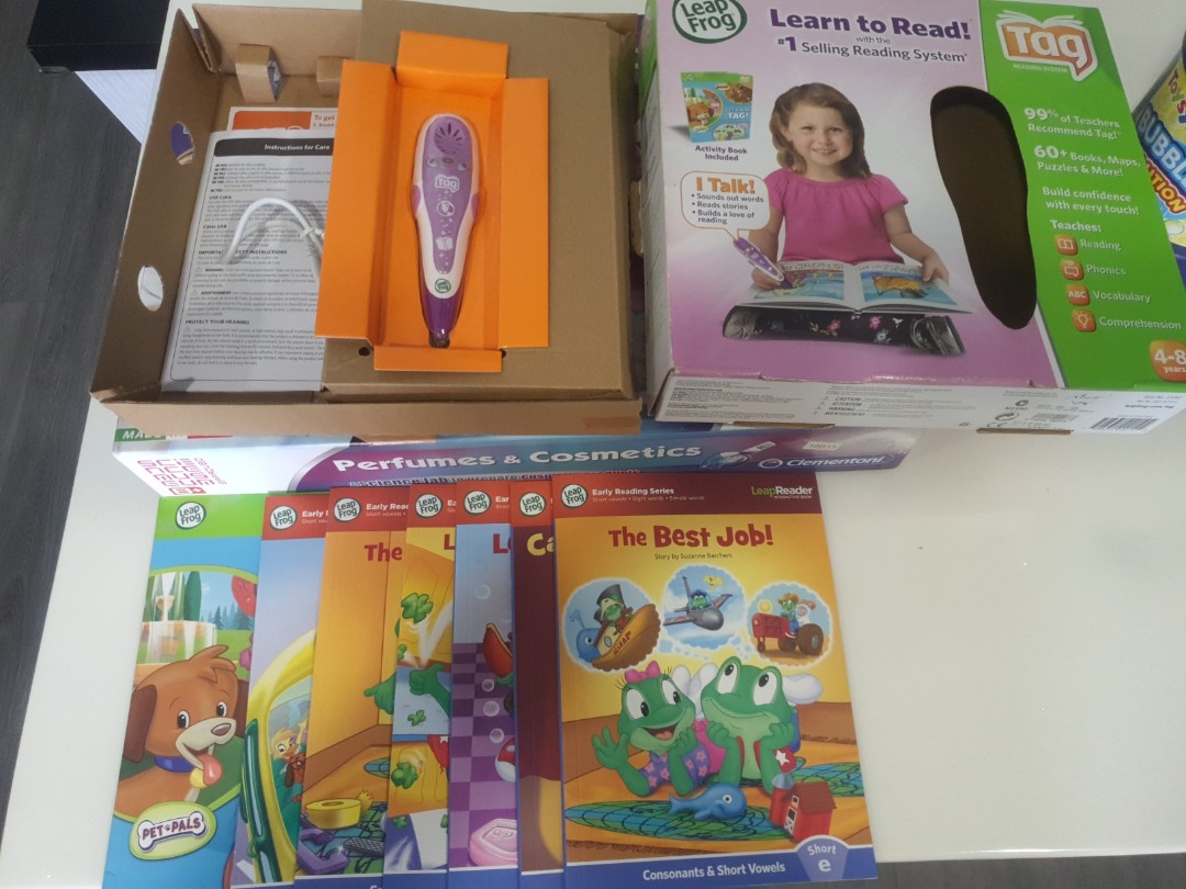Leap Frog Tag reading system, Hobbies & Toys, Books & Magazines ...