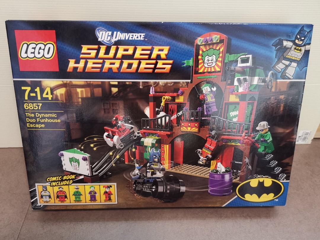 Lego 6857 The Dynamic Duo Funhouse Escape, Hobbies & Toys, Toys & Games ...