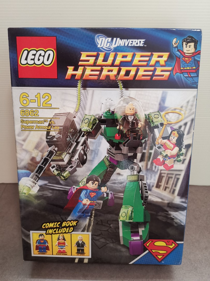 Lego 6862 Superman vs Power Armour Lex, Hobbies & Toys, Toys & Games on ...