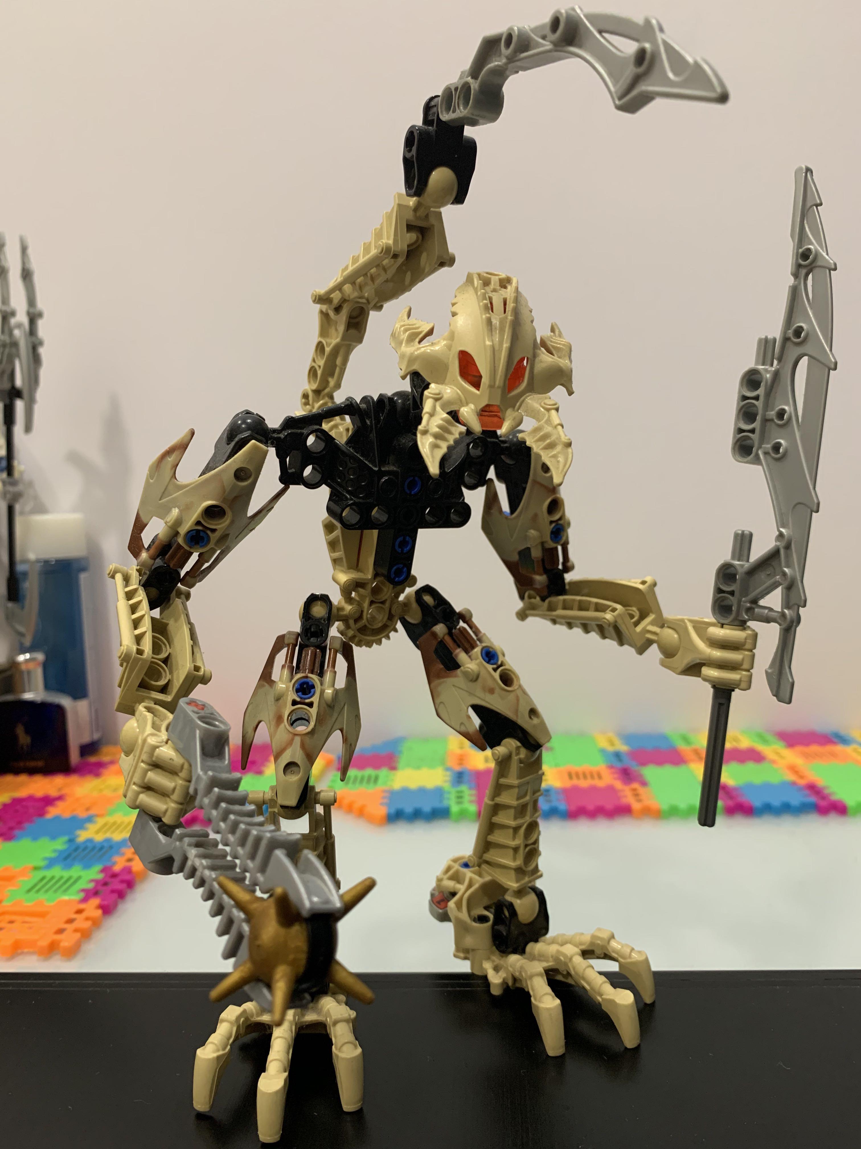 Lego Bionicle Glatorian Vorox and Zesk, Toys & Games, Bricks ...
