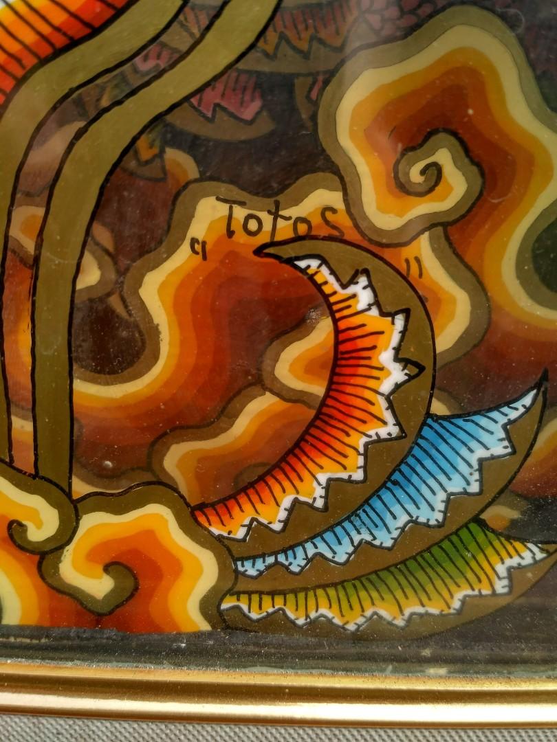 Lukisan Wayang 3D Toto Sunu, Antik, Pajangan di Carousell