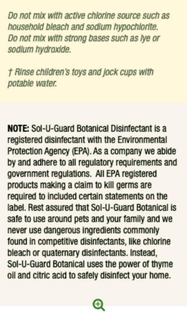 (Melaleuca) Sol-U-Guard Botanical Disinfectant, Everything Else on ...