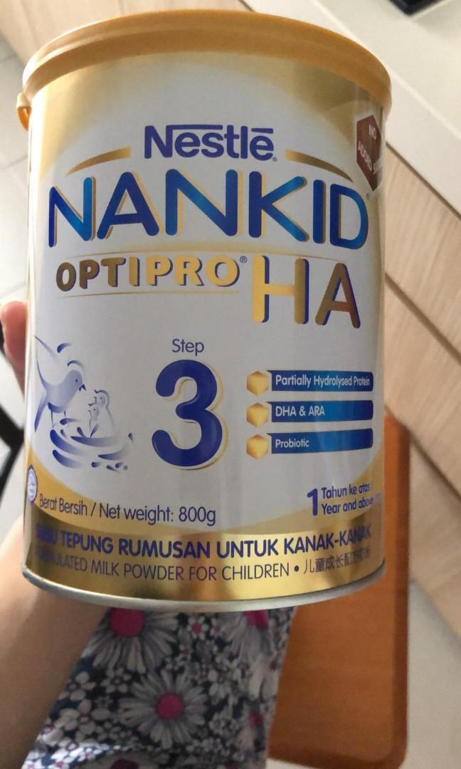 Nankid 3 HA Milk Powder, Babies & Kids, Nursing & Feeding on Carousell