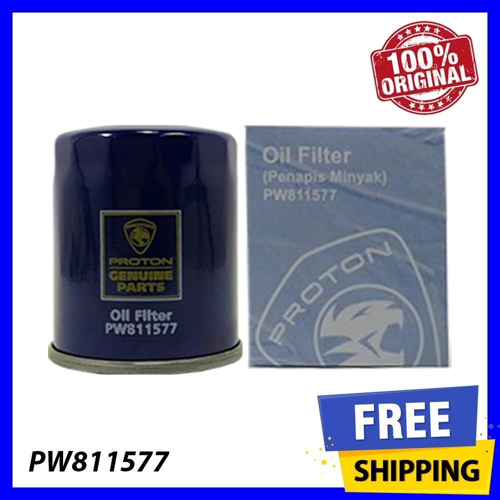 ORIGINAL PROTON OIL FILTER GENUINE PART PW811577 WAJA GEN2 BLM WIRA NEO ...