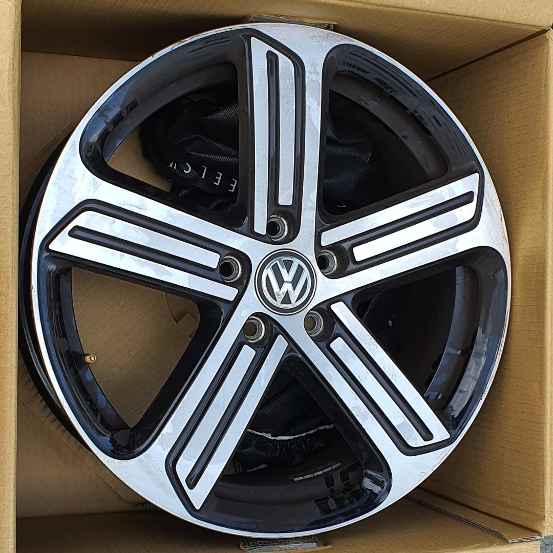Original Volkswagen Mk7 Golf R rims, Car Accessories, Tyres & Rims on ...