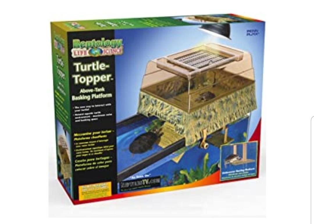 Penn Plax Turtle Tank Topper – Above-Tank Basking Platform for Turtle ...