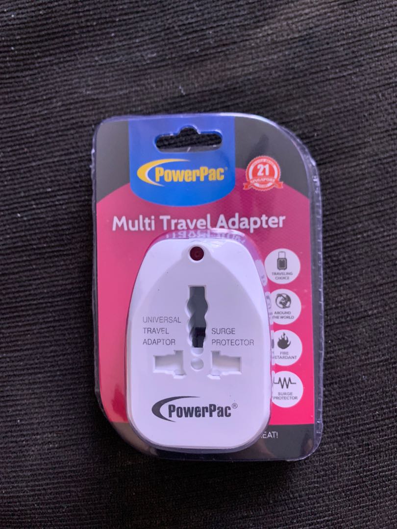 PowerPac Multi Travel Adapter (NEW), Computers & Tech, Parts ...
