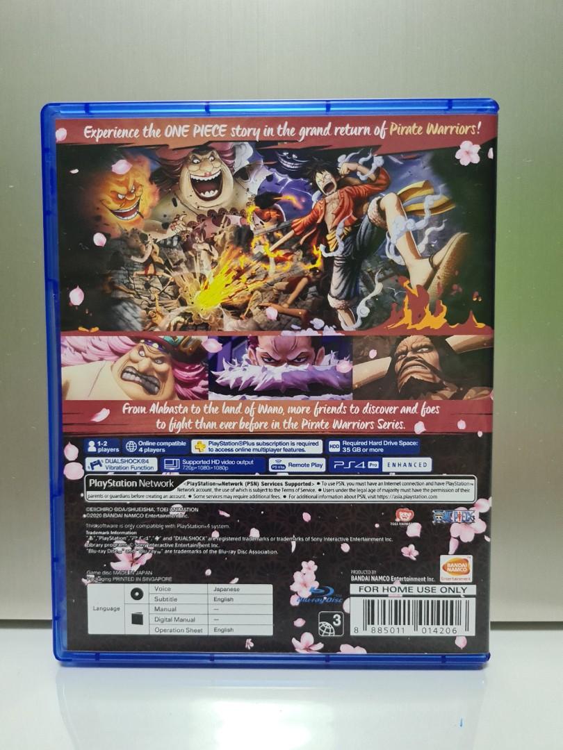 PS4 One Piece Pirate Warriors 4 R3, Video Gaming, Video Games ...