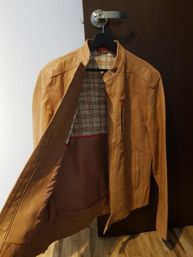 Puma Leather Jacket, Men's Fashion, Coats, Jackets and Outerwear on ...