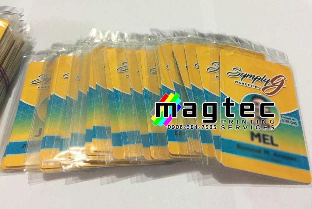 PVC ID, RFID, Proximity ID – Thermal Retransfer Printing, Everything ...