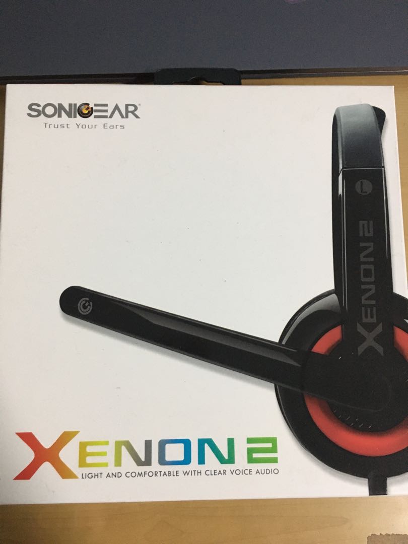 SonicGear Xenon 2 Headphones with Mic, Audio, Headphones & Headsets on ...