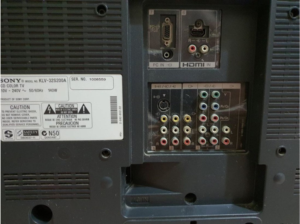 Sony Bravia KLV-32S200A, TV & Home Appliances, TV & Entertainment, TV ...